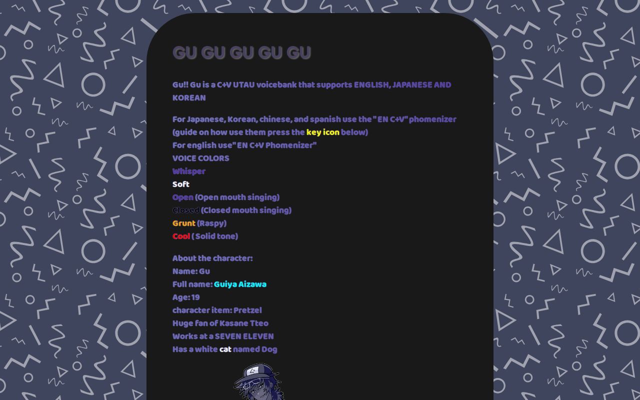 Gu UTAU download